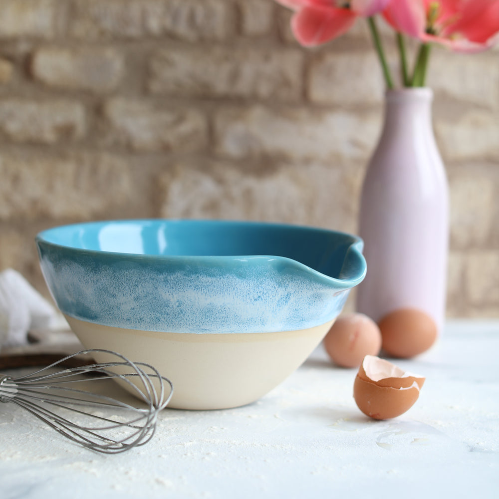 Large Ceramic Pouring Bowl | Handmade Ceramic Bowl | Glosters