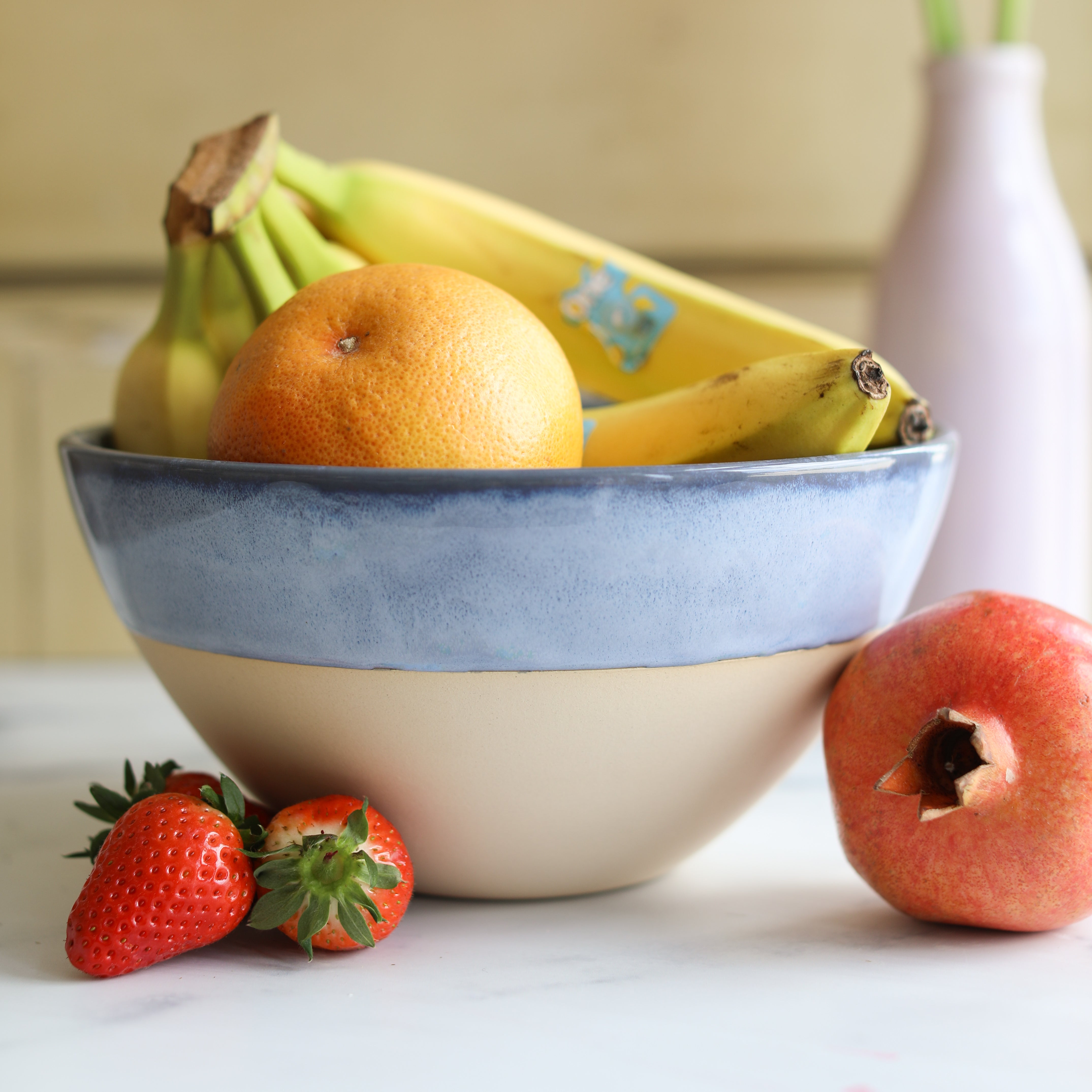 Midnight Blue Salad Bowl | Glosters